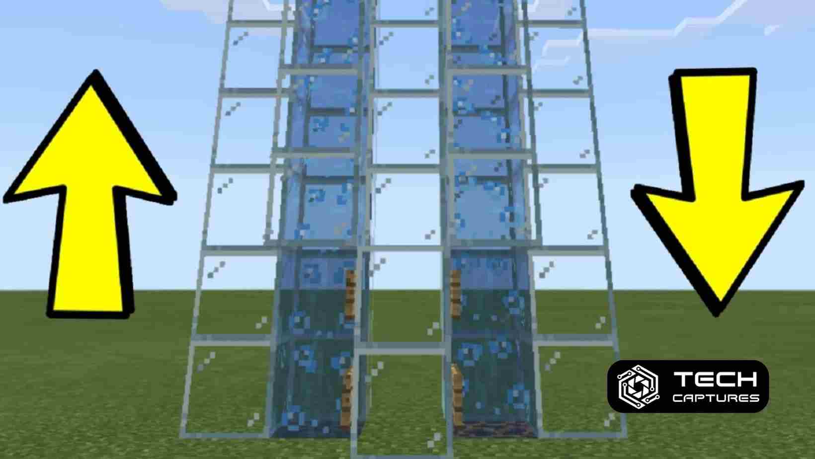How to Make a Water Elevator in Minecraft - techcaptures